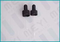 China 20/410 Ribbed PP Plastic Glass Dropper Bottles Caps For Essential Oil Bottles for sale