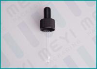 China 20/410 Ribbed PP Plastic Glass Dropper Bottles Caps For Essential Oil Bottles for sale