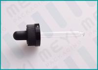 China 22/400 Childproof Mini Plastic Pipette Droppers PP Material For Dropper Bottles for sale