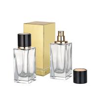China Custom Logo Perfume Bottle Packaging Glass Spray Pump Various Colors Shapes Perfume/Cosmetic 30/50/100ml for sale