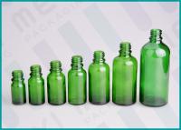 China Green Glass Dropper Bottles , 10ml 20ml 30ml E-Liquid Dropper Bottle for sale