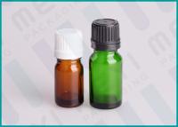 China Color Coated Glass Bottles With Screw Cap And Orifice Reducer For Essential Oil for sale
