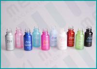 China Color Coated 15ml Glass Dropper Bottles / Empty Dropper Bottles For E-Liquid for sale