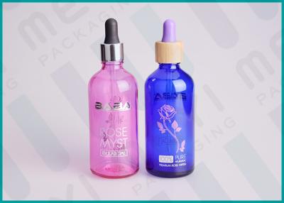 China 25ml Frosted Glass Dropper Bottles Childproof Essential Oil Dropper Bottles for sale