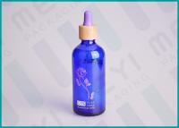China DIN 18mm Glass Dropper Bottles With Silkscreen Printing And Hot Stamping for sale