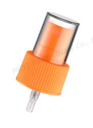 China Customized Color Ribbed Design Fine Mist Sprayer 24/410 Size For Glass Bottles for sale