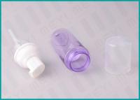 China 50 ML Purple Translucent PET Foam Soap Pump Bottle For Shaving Cream for sale