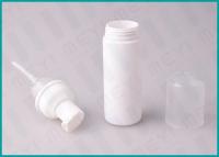China 60 ML White Solid Color PET Foam Soap Pump Bottle For Hand Wash Liquid for sale