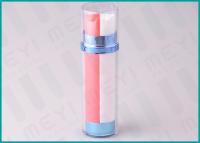 China 25 ML Acrylic Double Wall Lotion Serum Pump Bottle , Plastic Cosmetic Bottles  for sale