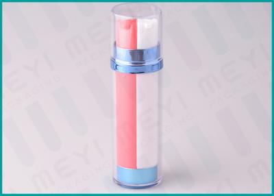 China 25 ML Acrylic Double Wall Lotion Serum Pump Bottle , Plastic Cosmetic Bottles  for sale