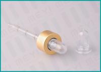 China 20/400 E-liquid Bottle Dropper With Clear TPE Monprene Bulb and Aluminum Collar for sale