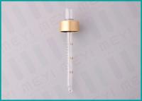 China 20/400 E-liquid Bottle Dropper With Clear TPE Monprene Bulb and Aluminum Collar for sale