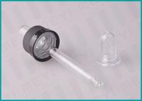 China 20/400 Child Resistant Glass Pipette Dropper With TPE Monprene Clear Bulb for sale