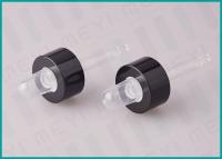 China 20/400 ABS Glossy Black Sheathed Dropper With TPE Monprene Teat For Serum Bottle for sale