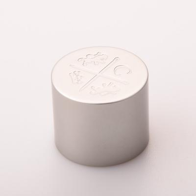 China Lightweight Aluminum Perfume bottle Lids Caps with Custom Plating for sale