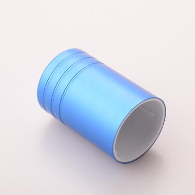 China Aluminum Electroplated Perfume bottle Lids Caps with Custom Brand Printing for sale