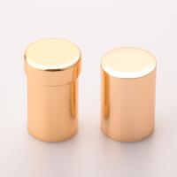 China Gold Electroplated Scented perfume bottle caps Lids for sale
