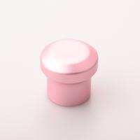 China Electroplated Round Shape Crimp Fragrant Caps Scent Diffuser Covers with Custom Logo for sale