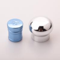 China Custom Perfume bottle Lids Caps Sugar Scrub Round Crimp Design Horse Head for sale