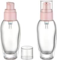 China Screen Printing Cosmetic Pump Bottle For Skin Care Products for sale