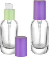 China Screw Cap Glass Cosmetic Pump Bottle 18/400 For Precise Application for sale