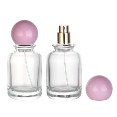China Spray Closure Perfume Bottle Packaging For Perfume In Customized Glass Material for sale