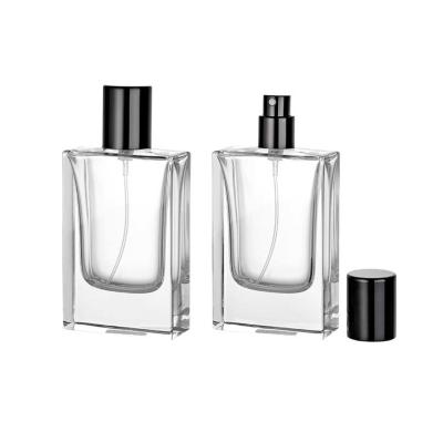 China Screen Printing Decoration Glass Perfume Bottle With Box And Attractive Appearance for sale
