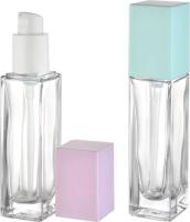 China Glass Cosmetic Pump Bottle For Customer Requirements for sale