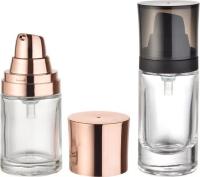 China 0.25ml Dosage Sealing Cosmetic Pump Bottle With Screw Cap Lotion Pump Cover Closure Sealing for sale