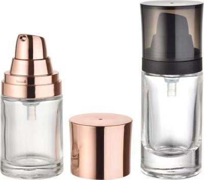 China 0.25ml Dosage Sealing Cosmetic Pump Bottle With Screw Cap Lotion Pump Cover Closure Sealing for sale