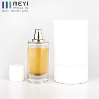 China 50ml Glass Perfume Bottle with Cylinder Box for sale