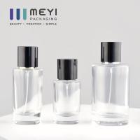 China 50ml Glass Perfume Bottle with Magnetic Cap and Custom Logo for sale