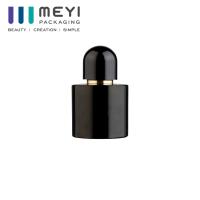 China 50ml Clear Glass Perfume Bottle with Magnetic Cap for sale