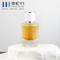 China 100ml Clear Glass Perfume Bottle with Magnetic Cap for sale