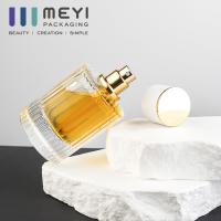 China 100ml Clear Glass Perfume Bottle with Magnetic Cap for sale