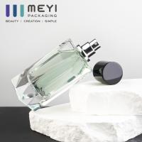 China 70ml Transparent Glass Perfume Bottle with Screen Printing for sale