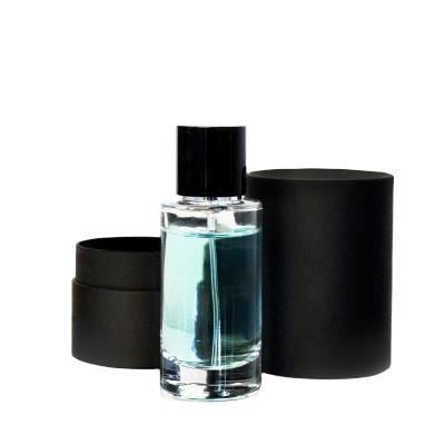 China 100ml Magnetic Cap Glass Perfume Bottle with Custom Logo for sale