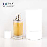 China 100ml Magnetic Cap Glass Perfume Bottle with Custom Logo for sale