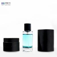 China 100ml Magnetic Cap Glass Perfume Bottle with Custom Logo for sale
