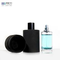 China 100ml Magnetic Cap Glass Perfume Bottle with Custom Logo for sale