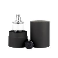 China 50ml Glass Perfume Bottle with Magnetic Cap and Custom Logo for sale