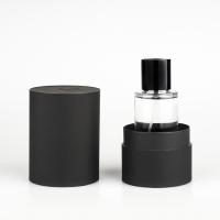 China 50ml Glass Perfume Bottle with Magnetic Cap and Custom Logo for sale