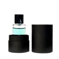 China Custom 50ml Clear Glass Perfume Bottle with Magnetic Cap for sale