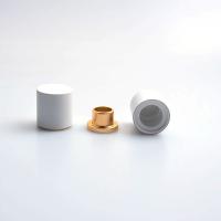 China Luxury Magnetic Perfume Bottle Cap with 15mm Crimp Neck Customizable Aluminum-Plastic Design for sale