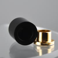 China Cylinder Shape Magnetic Perfume Bottle Cap with Step Collar and Aluminum-Plastic Construction for sale