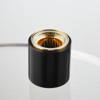 China Cylinder Shape Magnetic Perfume Bottle Cap with Step Collar and Aluminum-Plastic Construction for sale