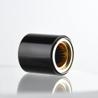 China Cylinder Shape Magnetic Perfume Bottle Cap with Step Collar and Aluminum-Plastic Construction for sale