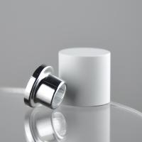 China Cylinder Shape Magnetic Perfume Bottle Cap with Step Collar and Aluminum-Plastic Construction for sale