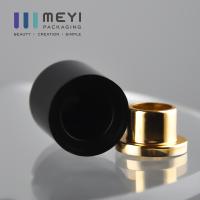 China 15mm Magnetic Perfume Bottle Cap with Shiny Black or White Color Coating for Easy Opening and Closing for sale