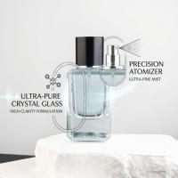 China Custom PET Plastic Perfume Bottle 30ml Fine Mist Spray Pump Leak Proof Empty Cosmetic Container for sale